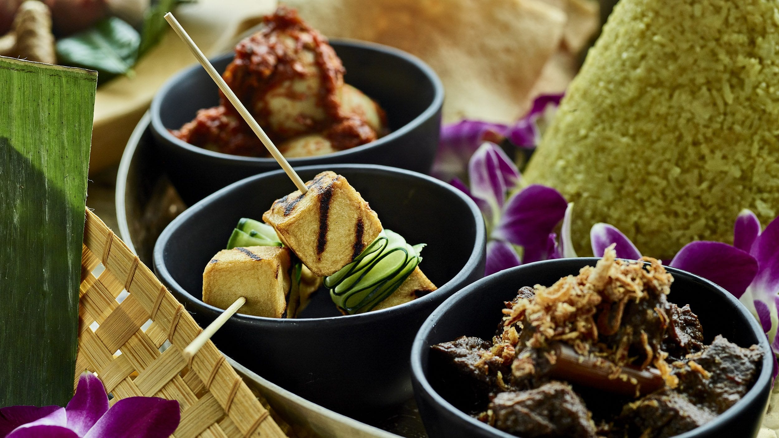 Komodo Kitchen's Indonesian Rijsttafel Night hosted by Gina Onyx at frame