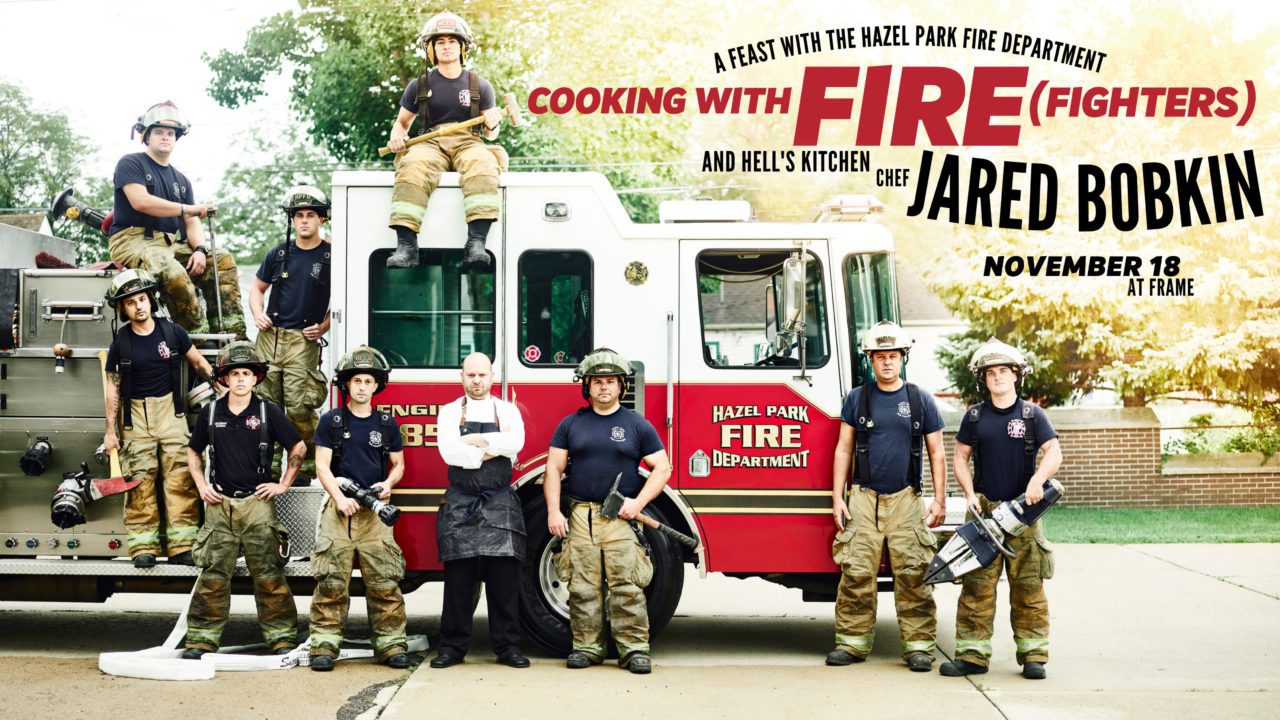 Cooking with Fire (Fighters) & Hell's Kitchen Chef Jared Bobkin - Frame ...