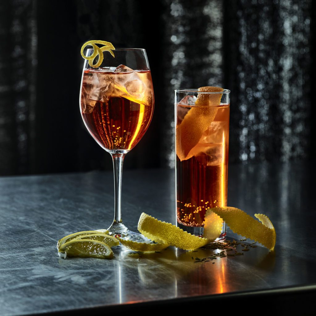 The Ultimate Pizza Cocktail: Jaz'min's Lemon-Rosemary Aperol Spritz
