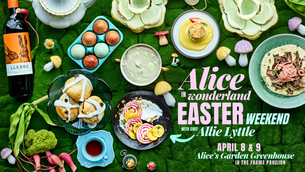 An Alice in Wonderland Easter Weekend with Chef Allie Lyttle