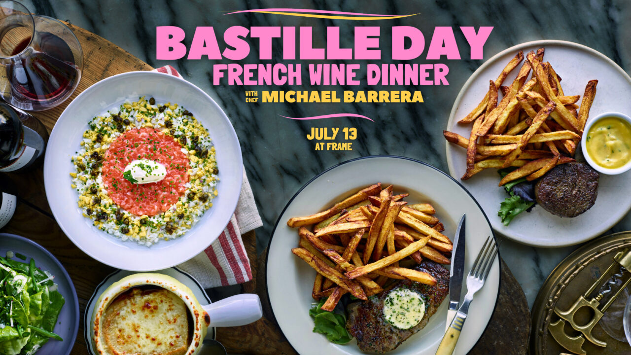 Bastille Day French Wine Dinner by Chef Michael Barrera