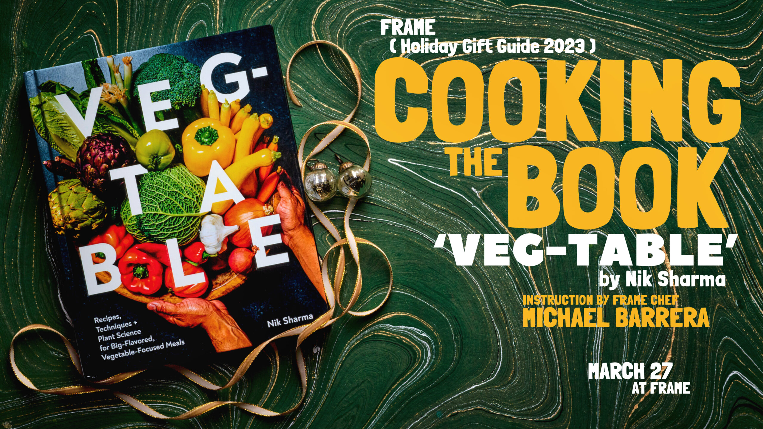 Cooking the Book - VEG-TABLE by Nik Sharma at Frame