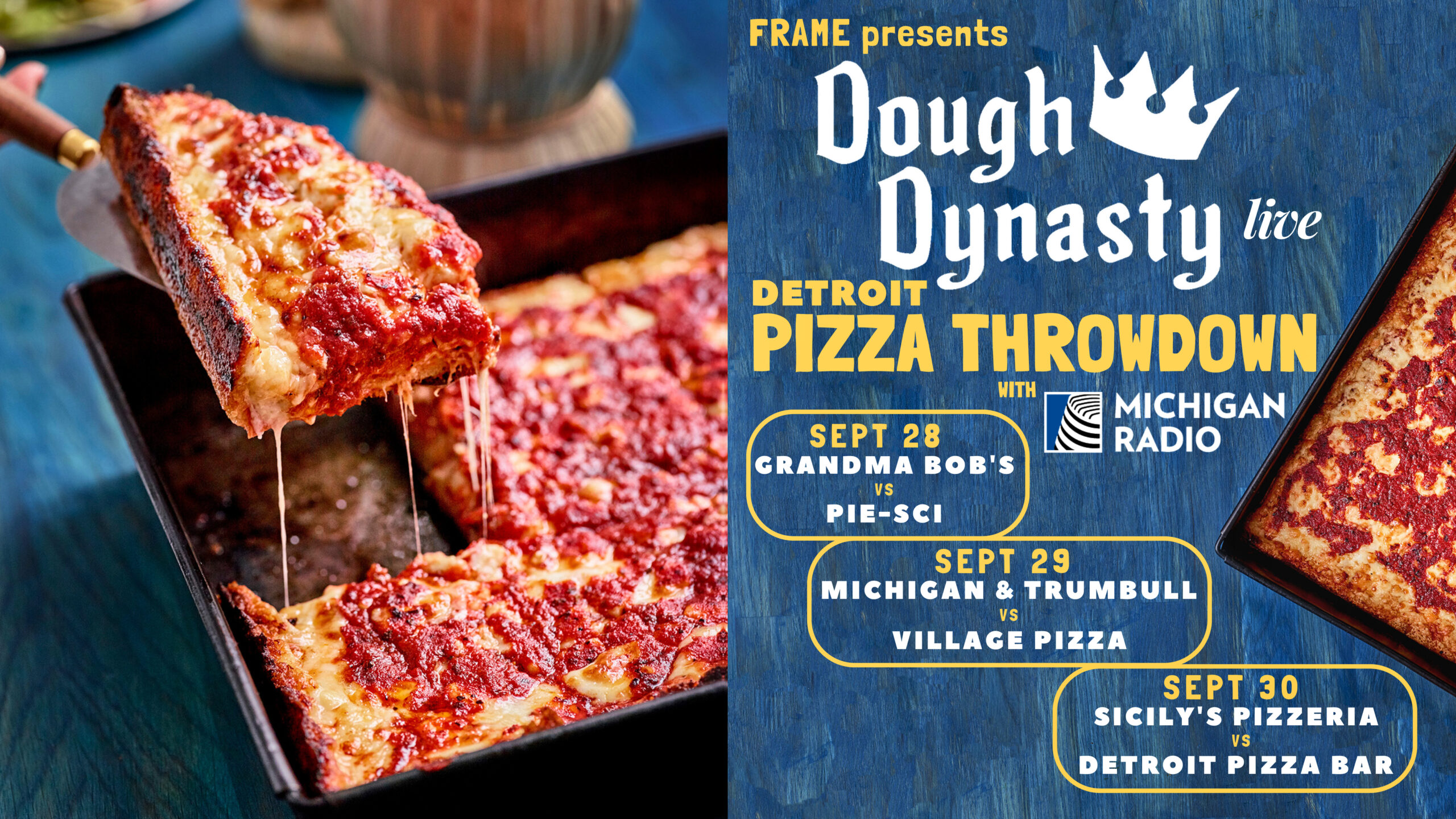'Dough Dynasty' Live - Detroit Pizza Throwdown w/ Michigan Radio