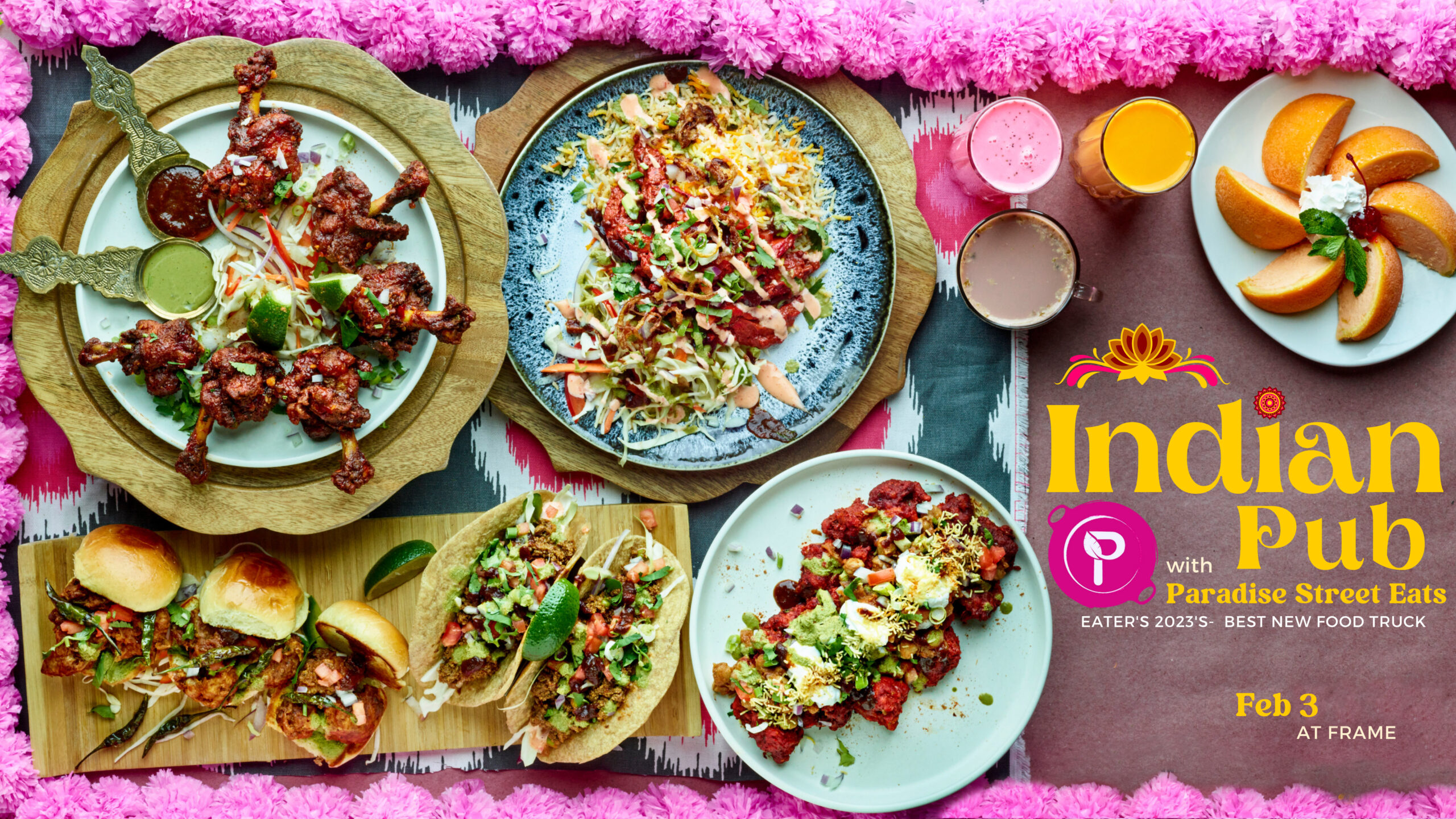 Paradise Street Eats brings an Indian Pub (Eater's 2023's Award - Best ...