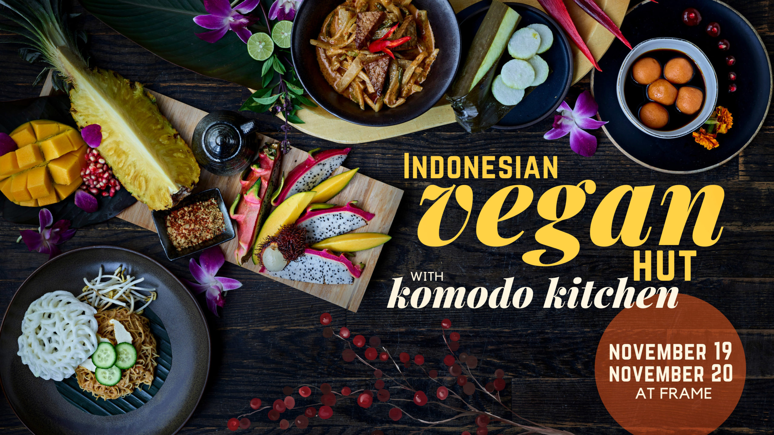 Indonesian Vegan Hut with Gina Onyx of Komodo Kitchen