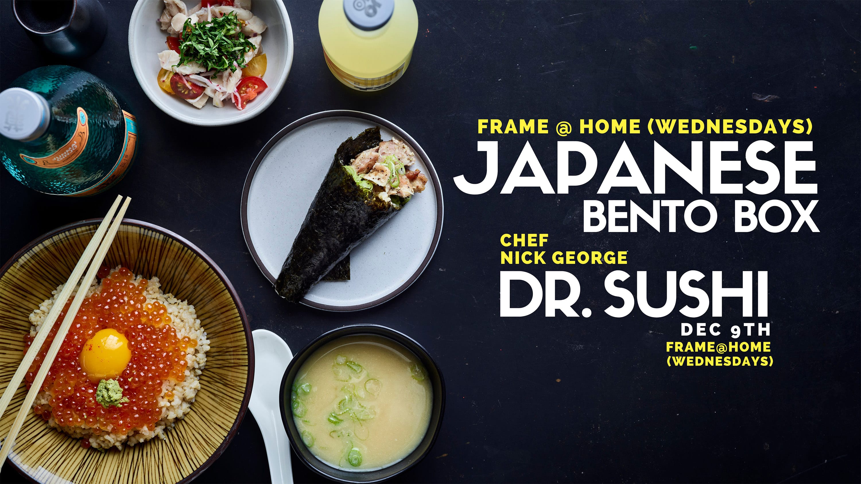 Japanese Bento Box / Chef Nick George of Dr. Sushi (frame@home)