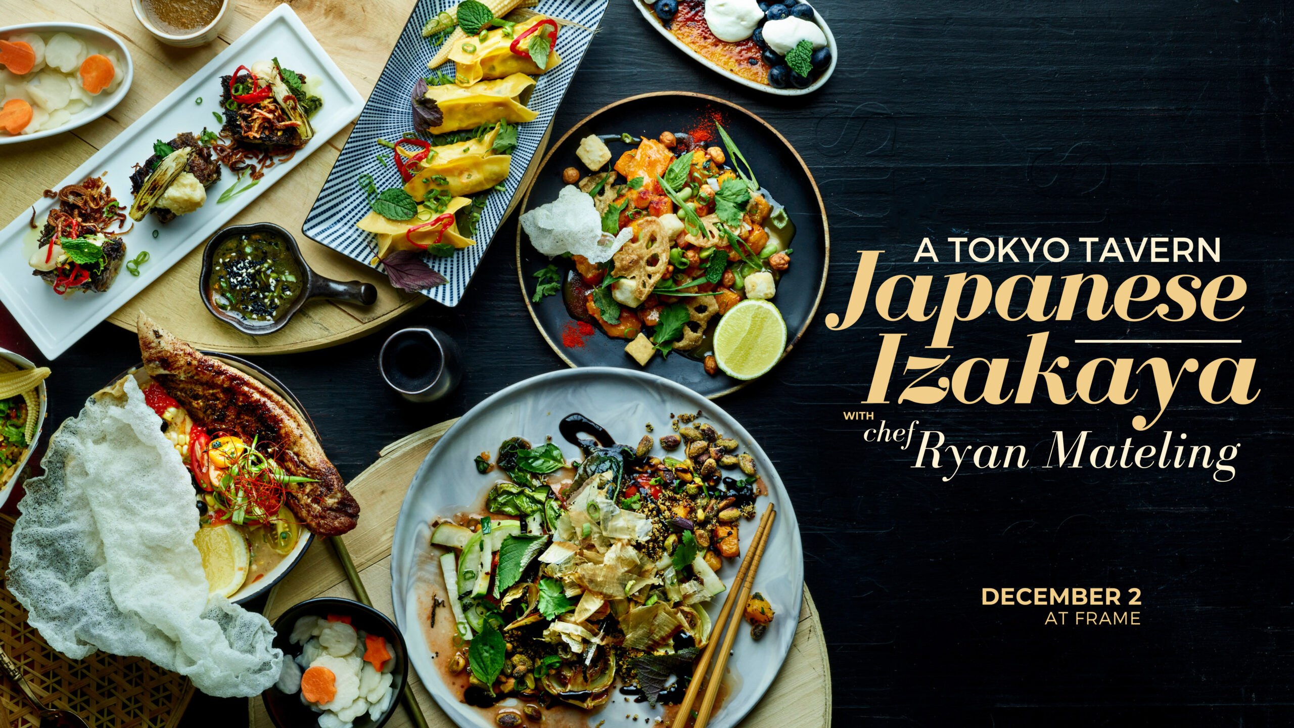 Japanese Izakaya. A Tokyo Tavern by Chef Ryan Mateling