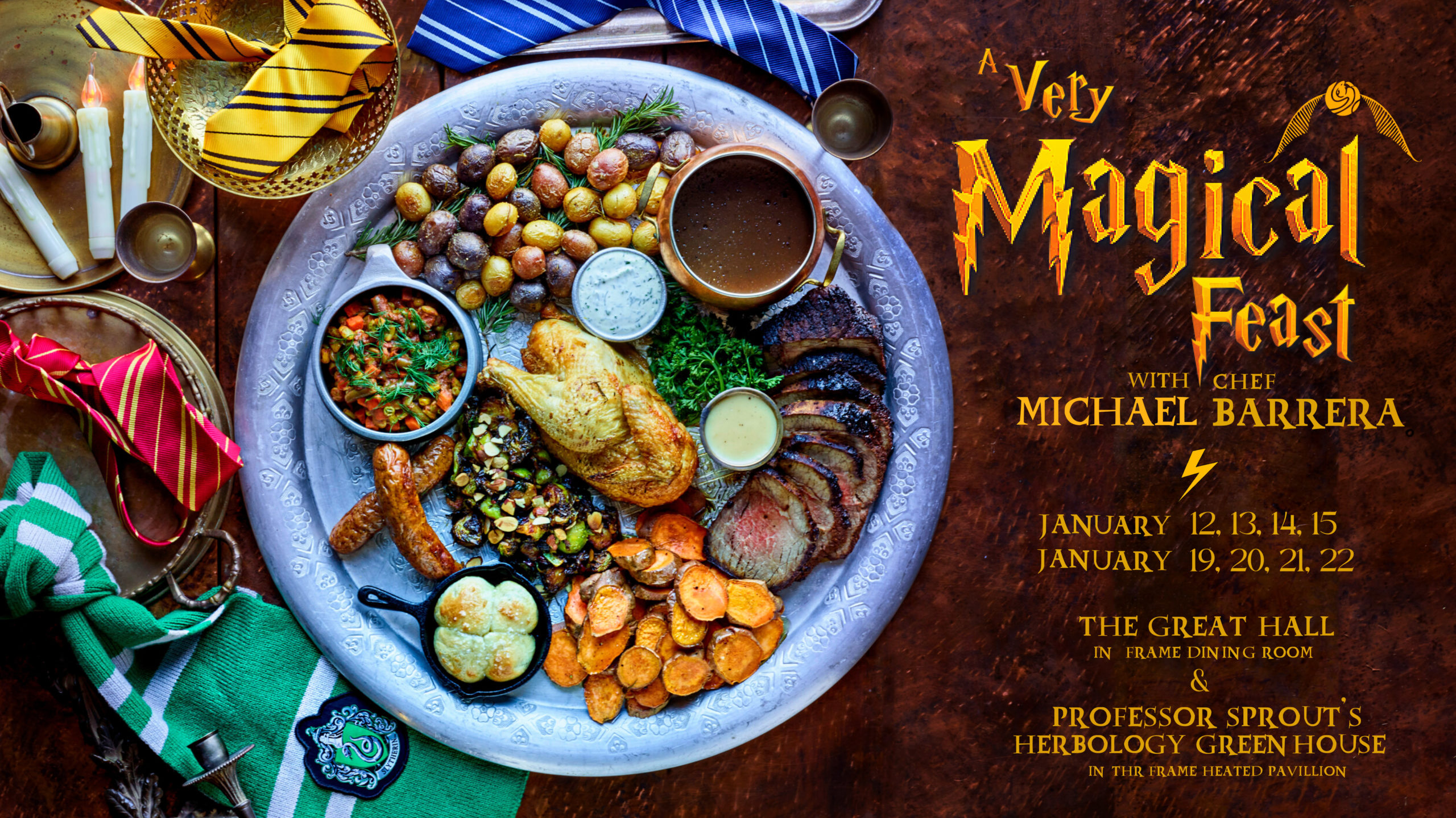 Harry Potter Feast Menu