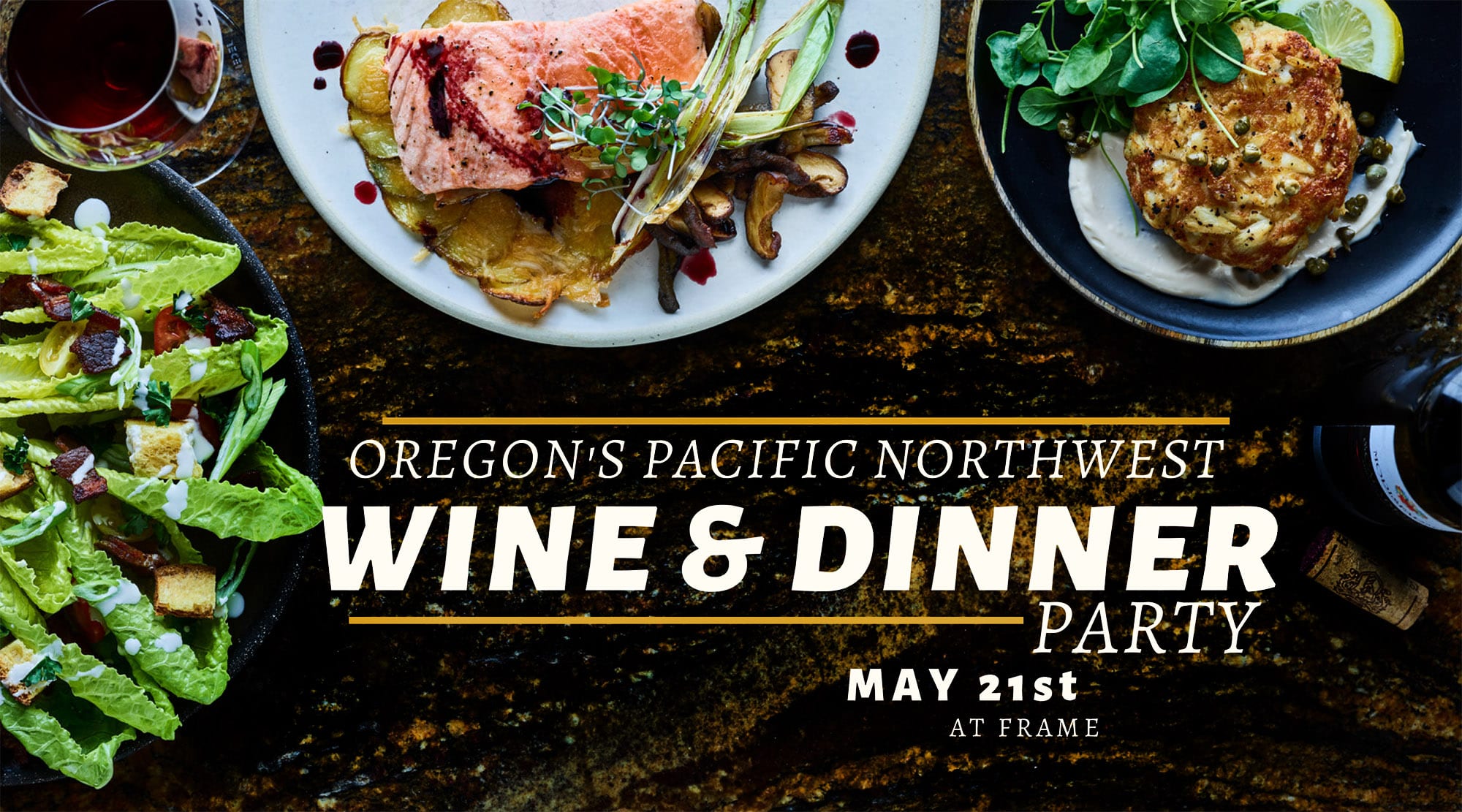 Oregon's Pacific Northwest Wine and Dinner Party at frame