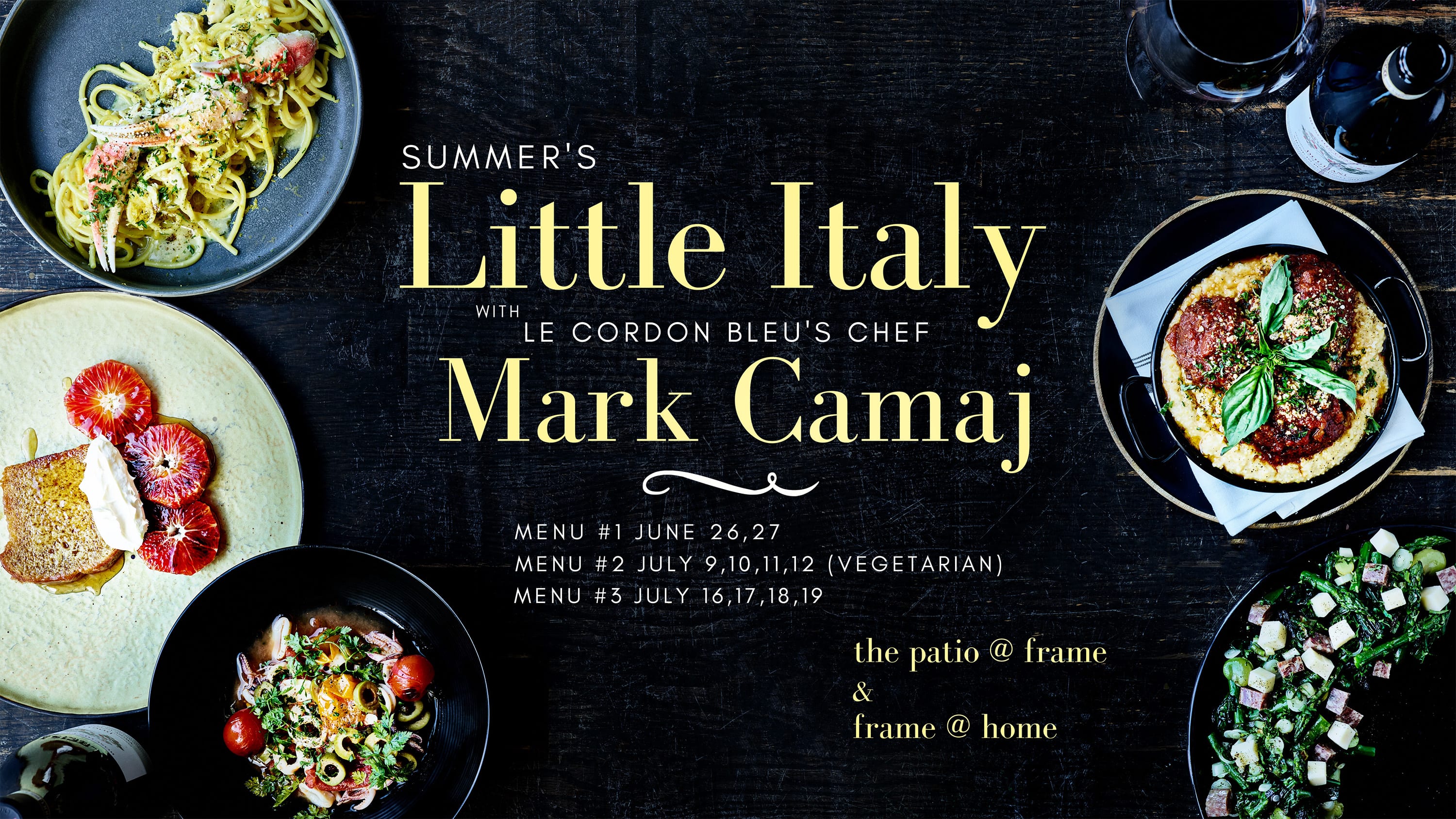 Summer's Little Italy with Le Cordon Bleu's Chef Mark Camaj