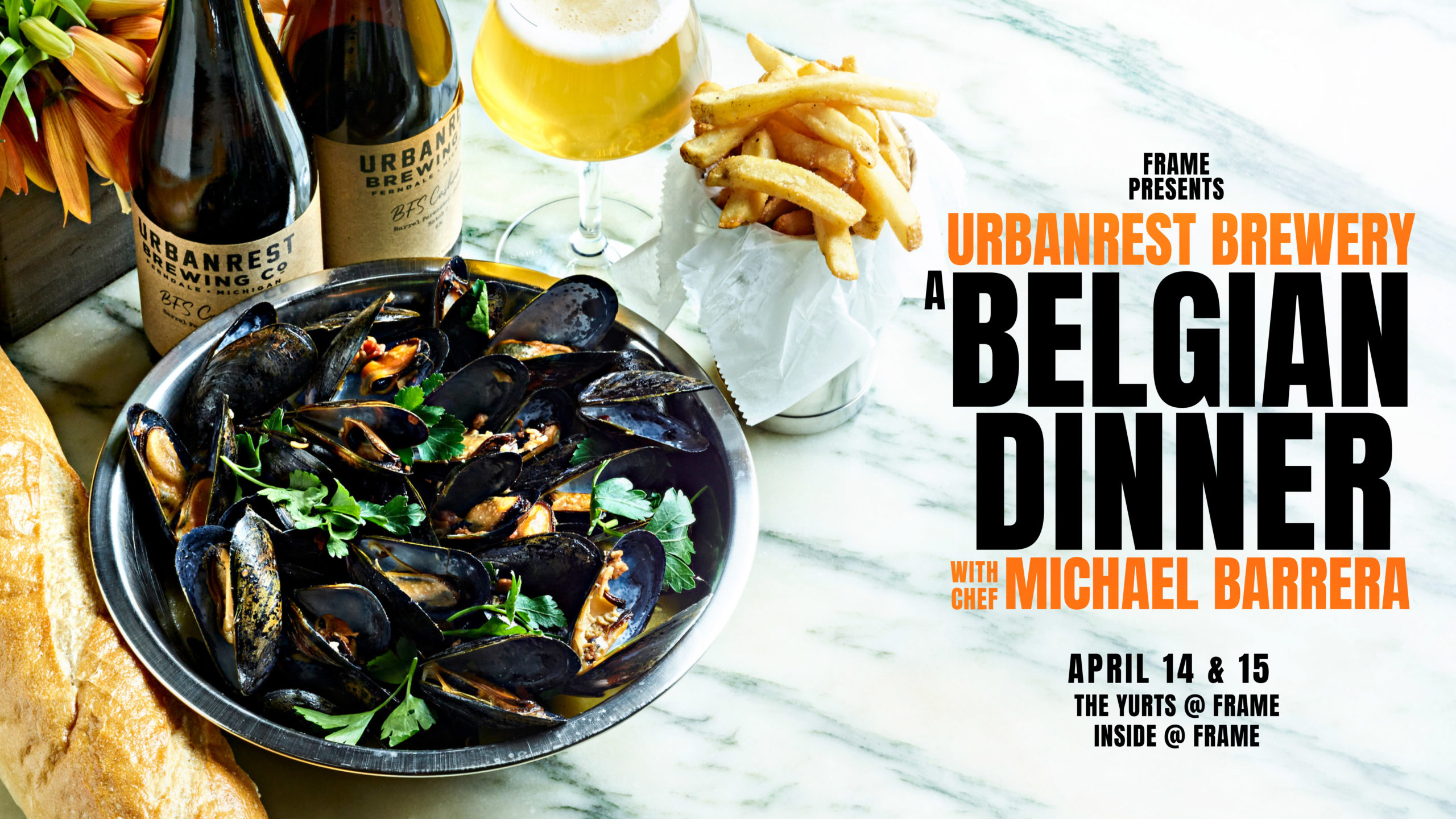 A Belgian Dinner with Chef Michael Barrera and Urbanrest Brewing ...