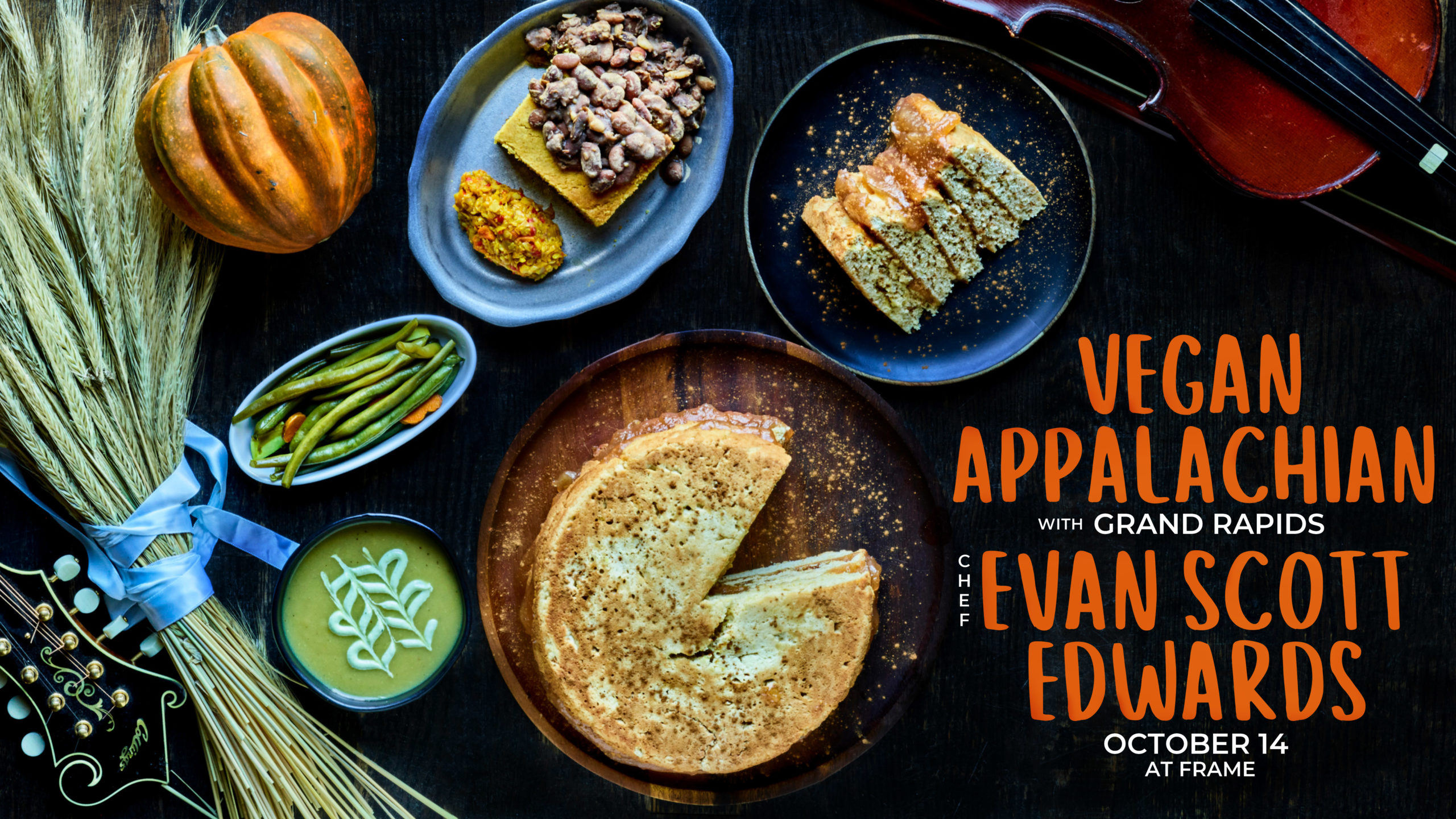 Appalachian Vegan with Grand Rapids Chef Evan Scott Edwards - Frame & FRAMEbar