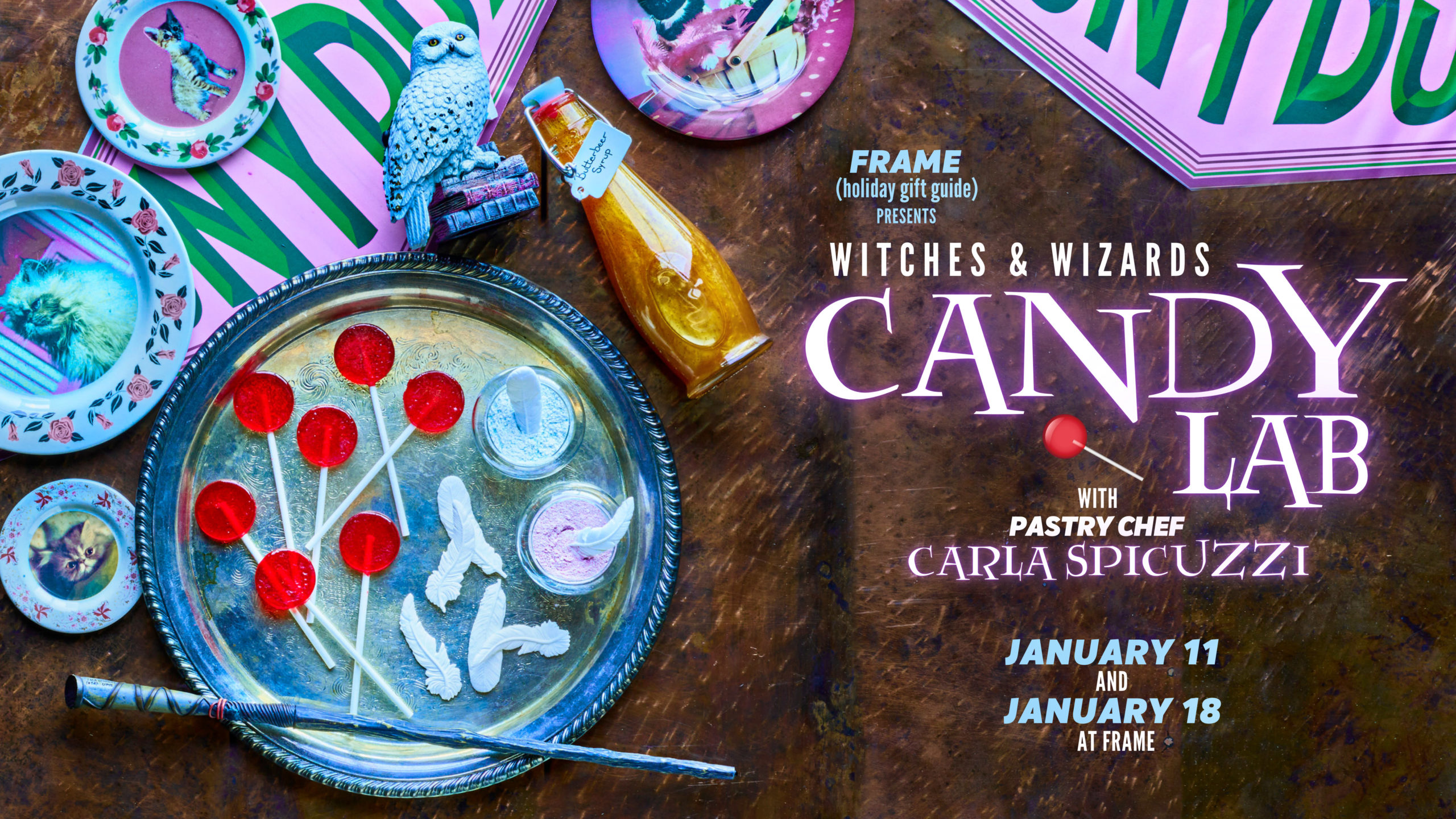 Witches & Wizards Candy Lab with Pastry Chef Carla Spicuzzi