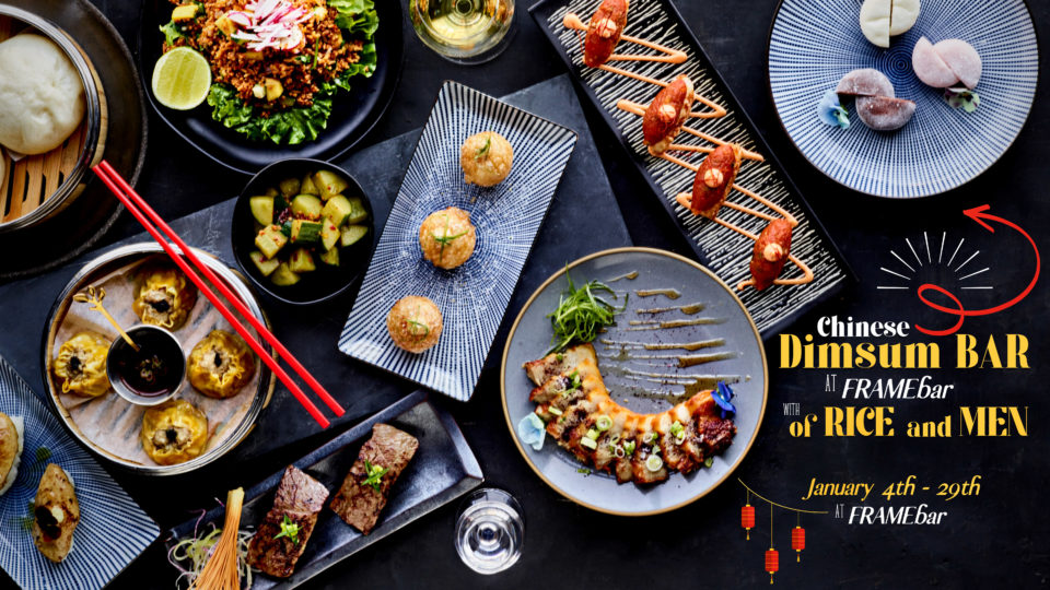 DIMSUM Bar at FRAMEbar with Ann Arbor's Of Rice and Men