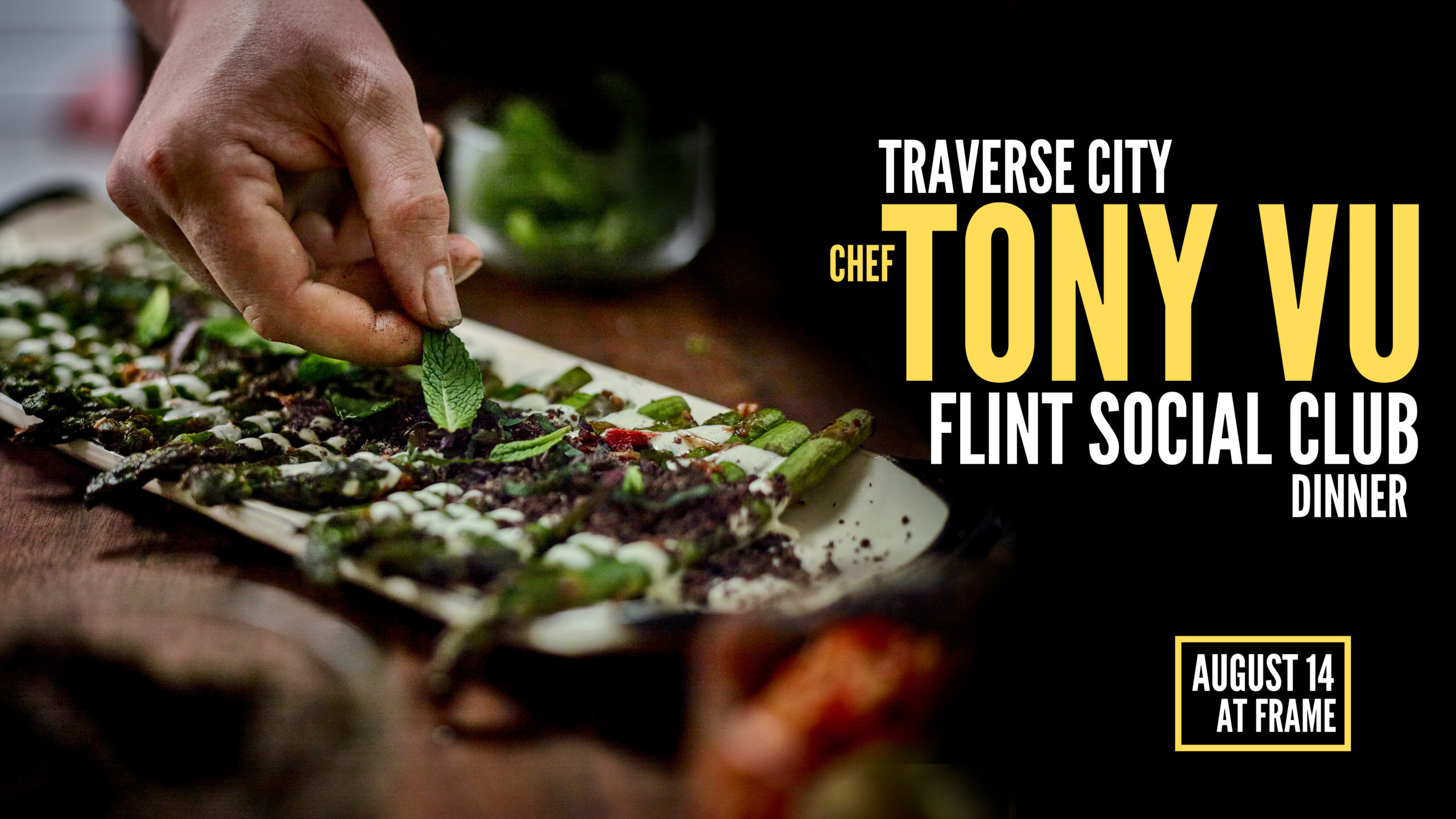 Traverse City Chef Tony Vu's Flint Social Club Dinner