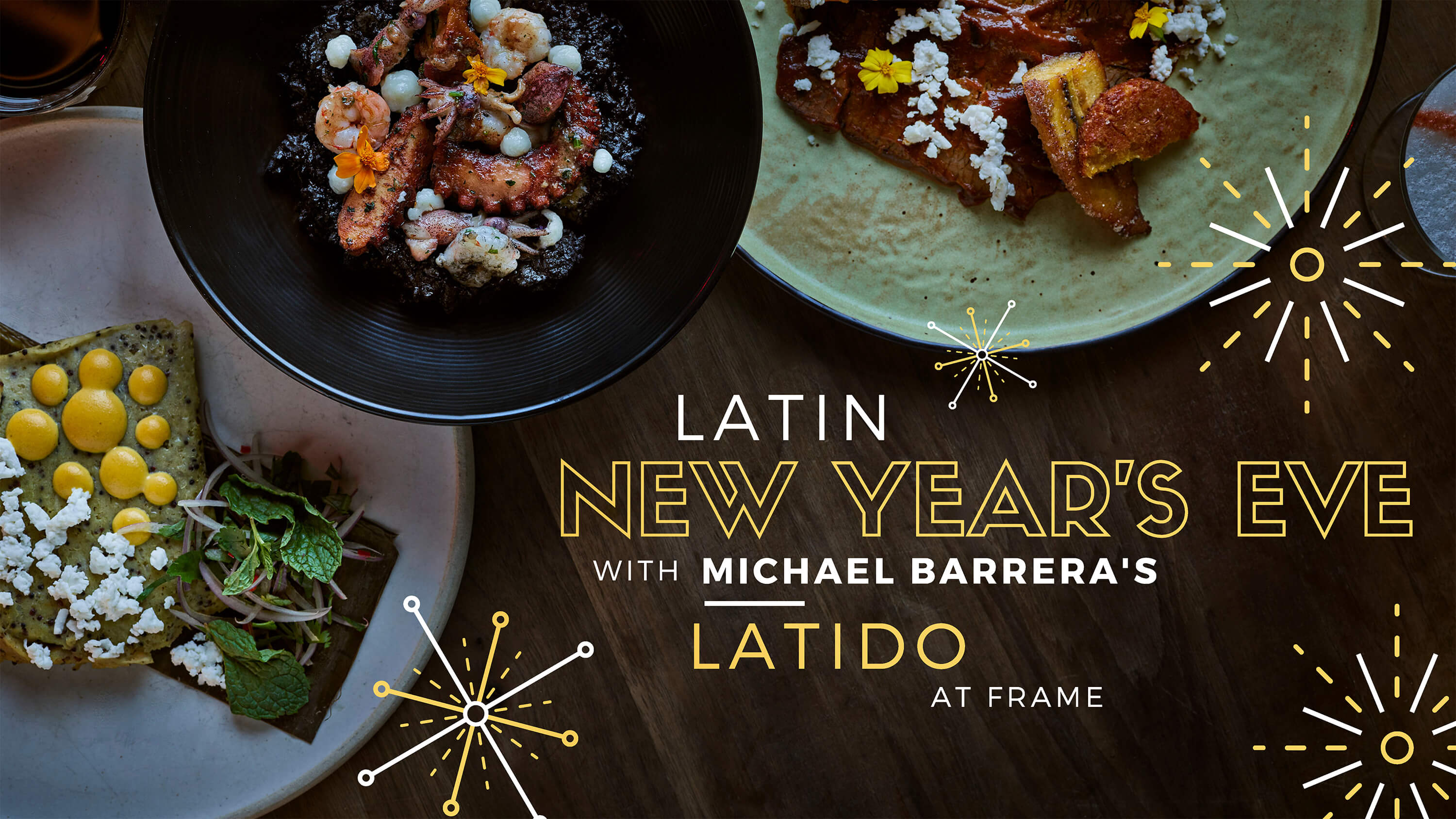 Latin New Year's Eve with Latido and Michael Barrera at frame