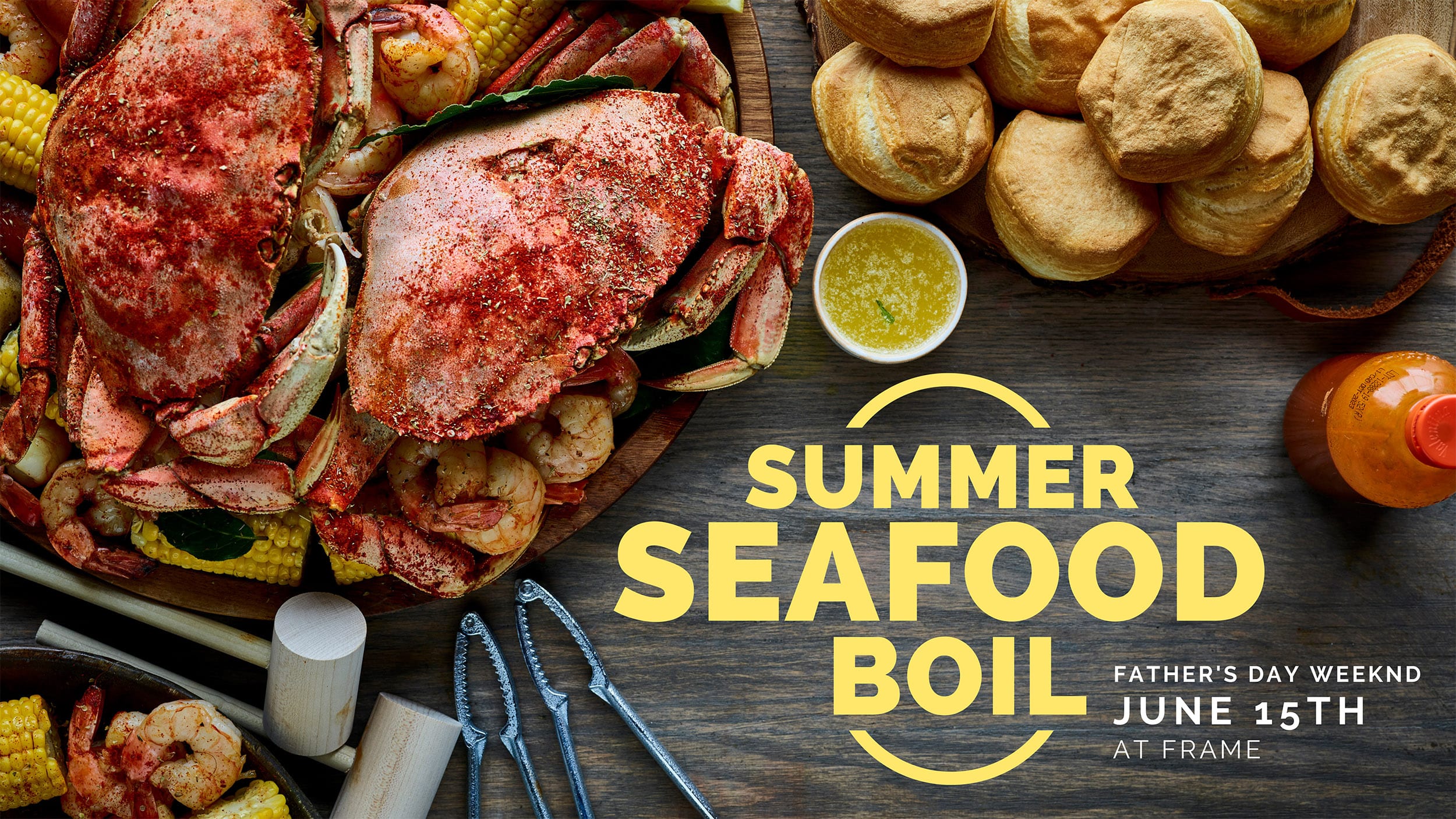 Father's Day Weekend Summer Seafood Boil at frame